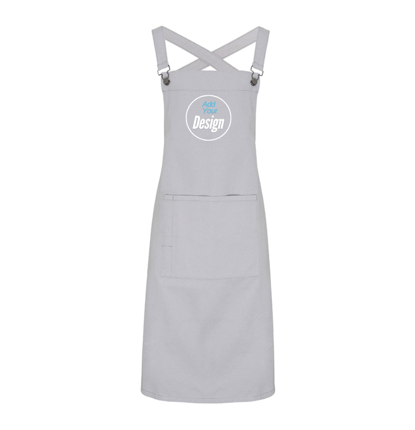 Premier Cross Back Barista Bib Apron - aprons4work